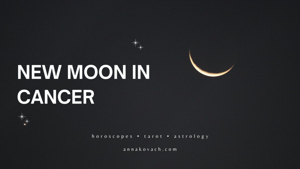 5 Things You Should Know About the NEW Moon in Cancer